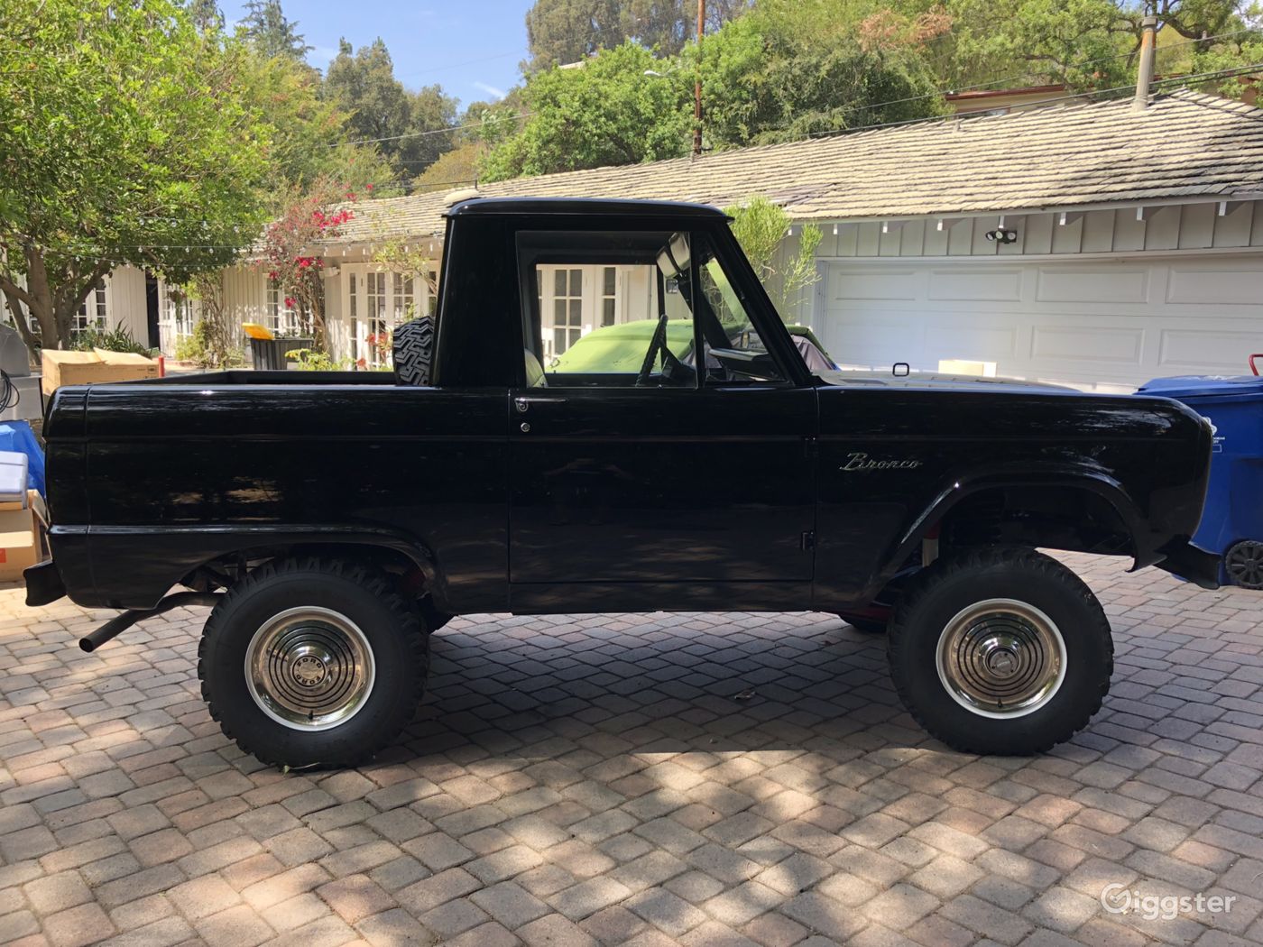 1966 Ford Bronco Half-Cab | Rent this location on Giggster