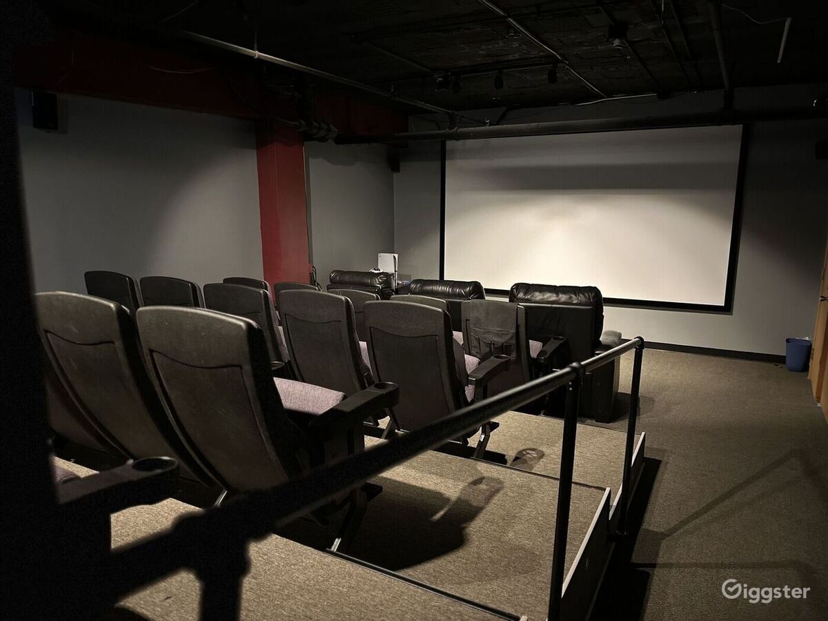 Private Screening Room - 150" SCREEN/4K Projector | Rent this location ...