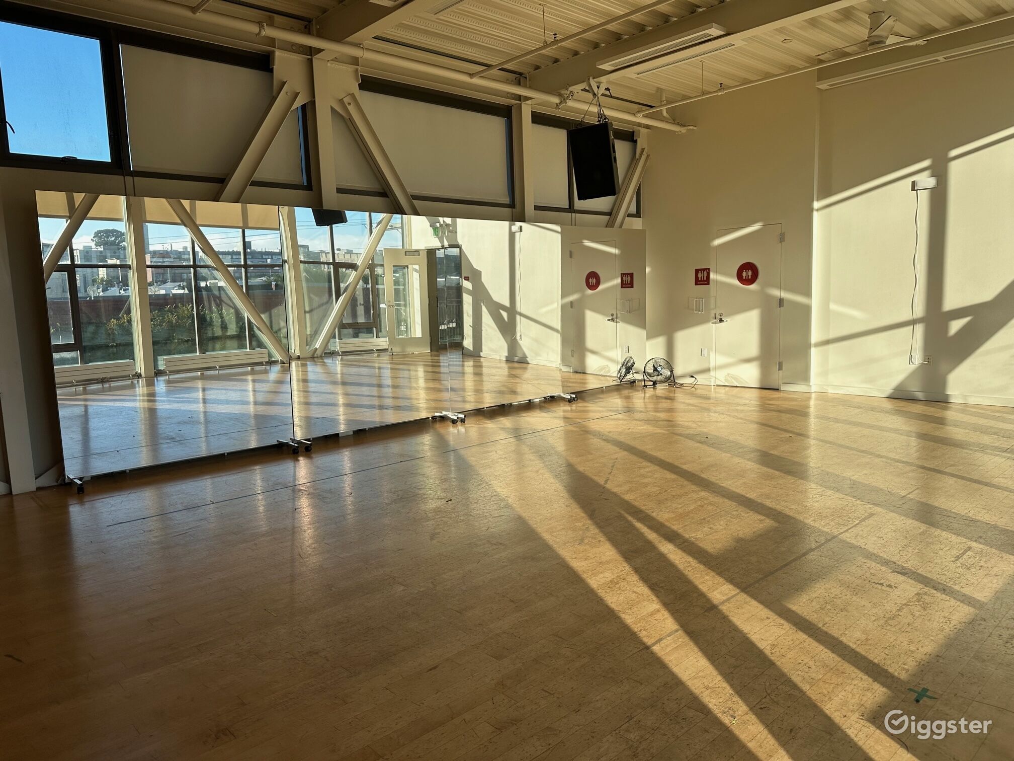 Stunning Studio with Mylar Mirrors (Mott) | Rent this location on Giggster