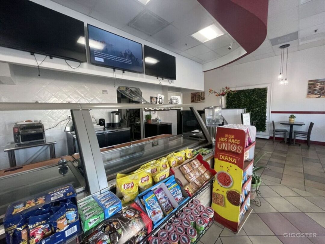 Deli Sandwich Shop with Seating Area | Rent this location on Giggster