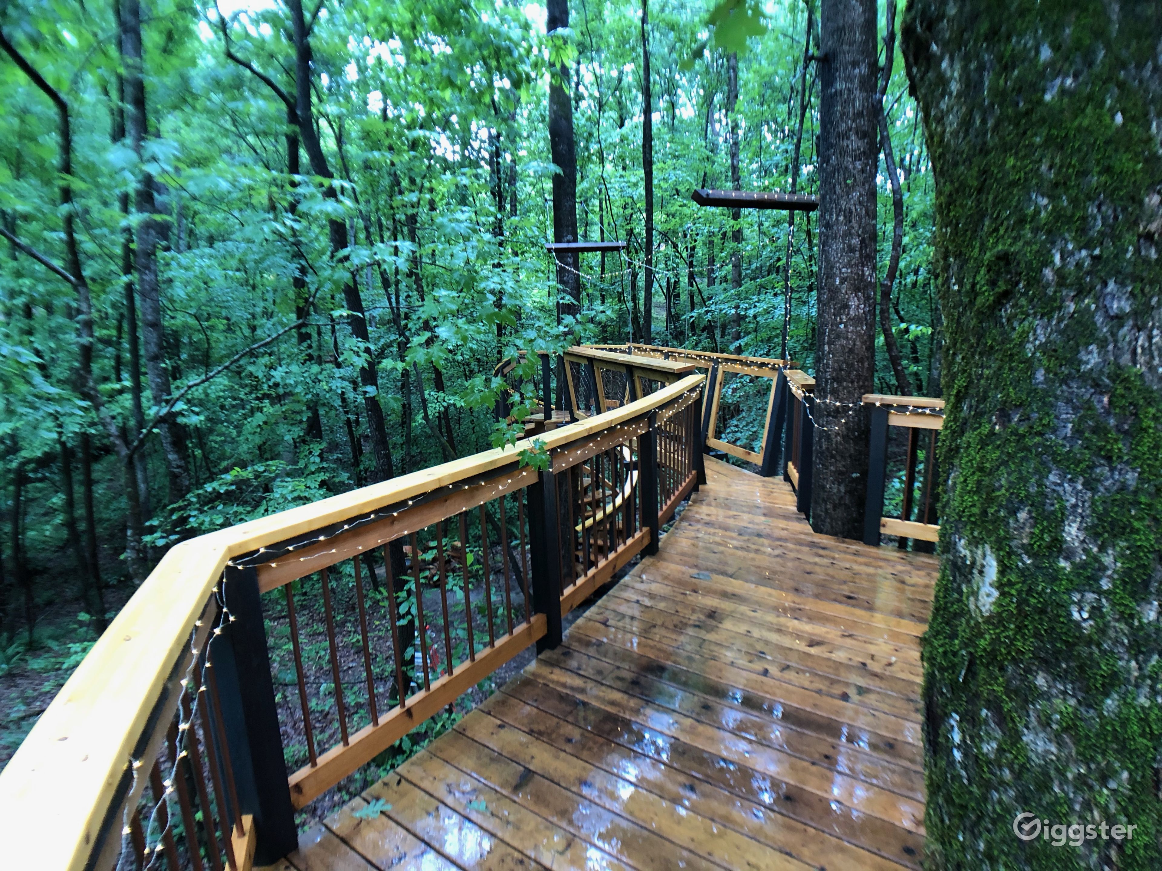 Rustic Tiny Home Treehouse Hidden in Forest | Rent this location on ...