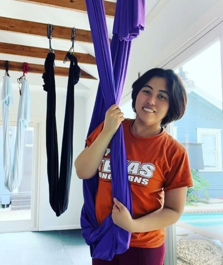 Amazing Aerial Yoga Studio in Houston | Rent this location on Giggster
