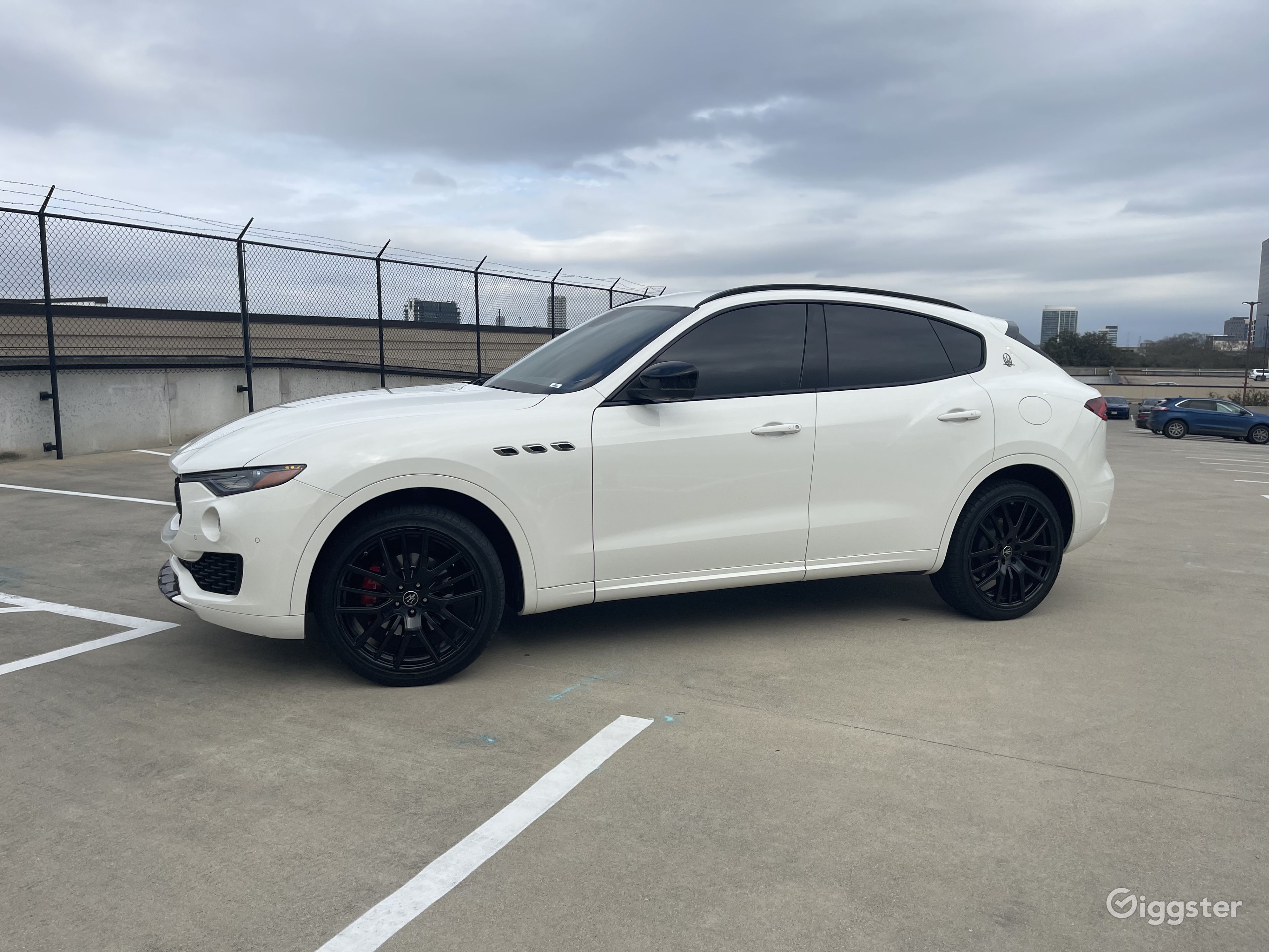 Luxury 2020 Maserati Levante White with Red seats! | Rent this location ...