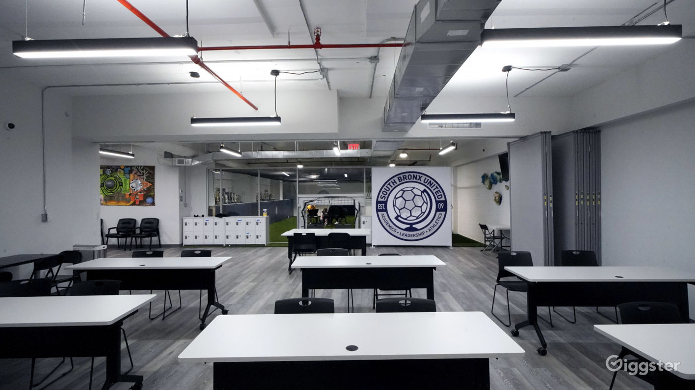 Unique Flex Space: Classroom, Mini-Soccer Field | Rent this location on ...