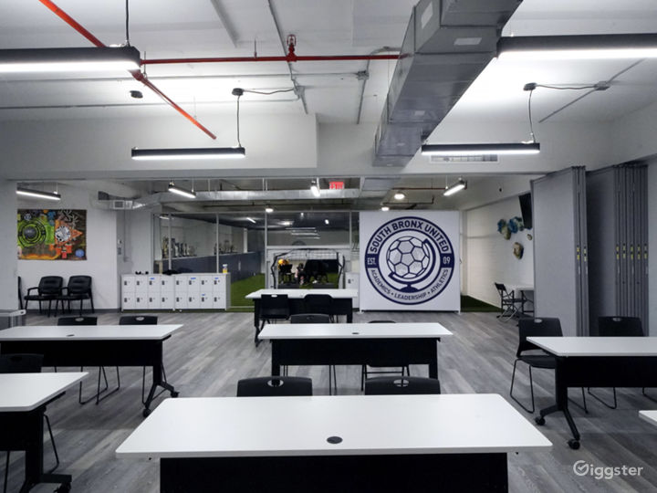 Unique Flex Space: Classroom, Mini-Soccer Field | Rent this location on ...