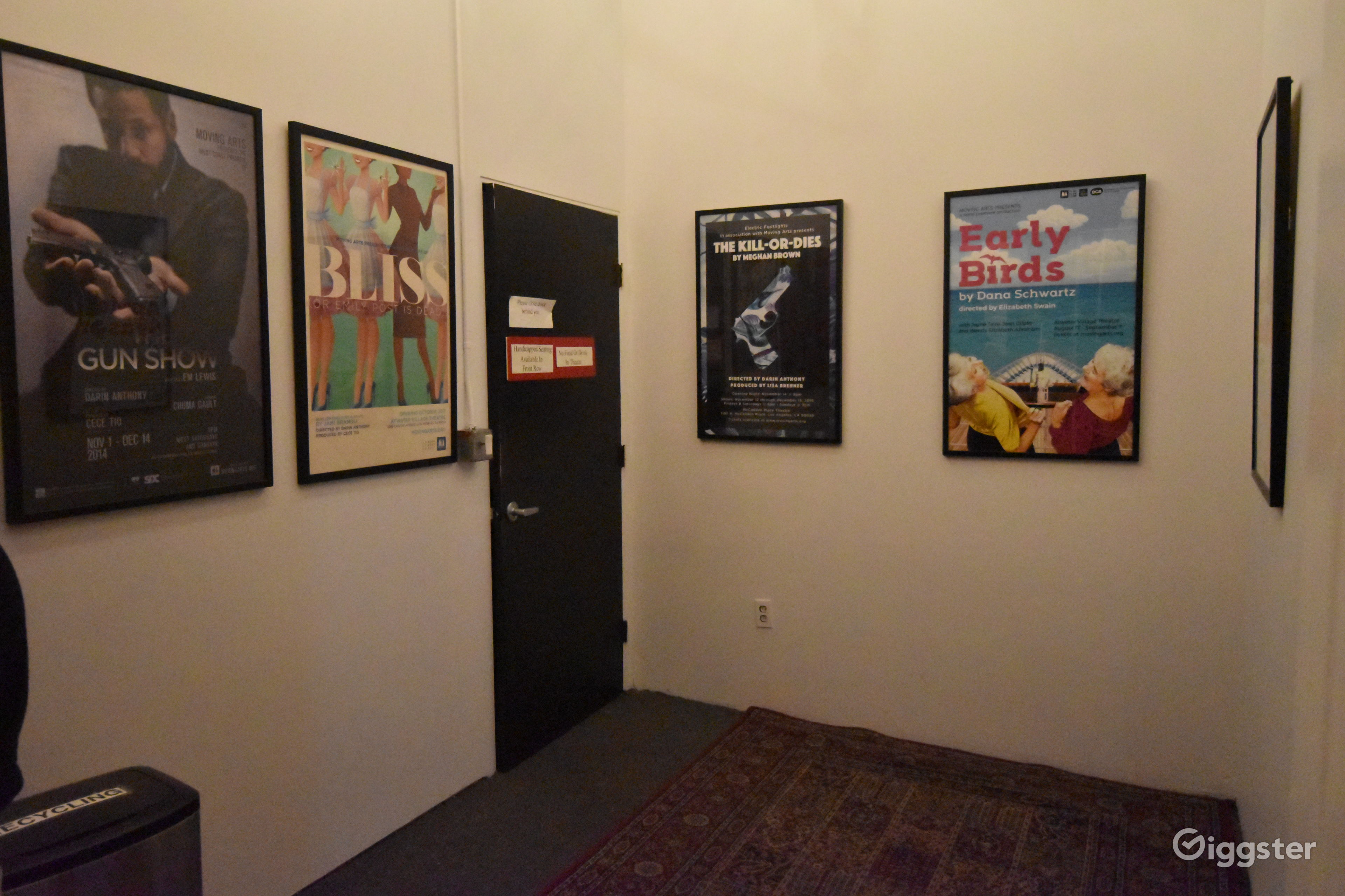 Intimate Theatre Location | Rent this location on Giggster