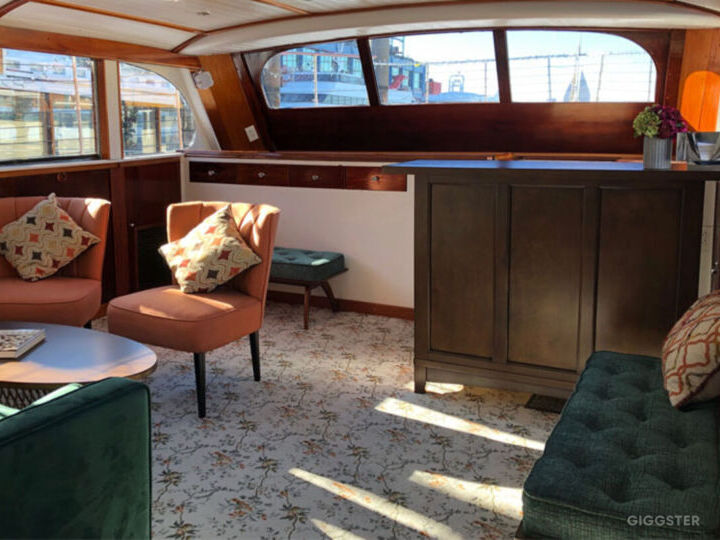 Classic 65-Foot Grebe Yacht | Rent this location on Giggster
