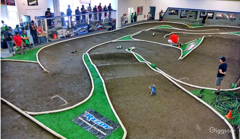 Indoor Off Road RC Car Racing track | Rent this location on Giggster