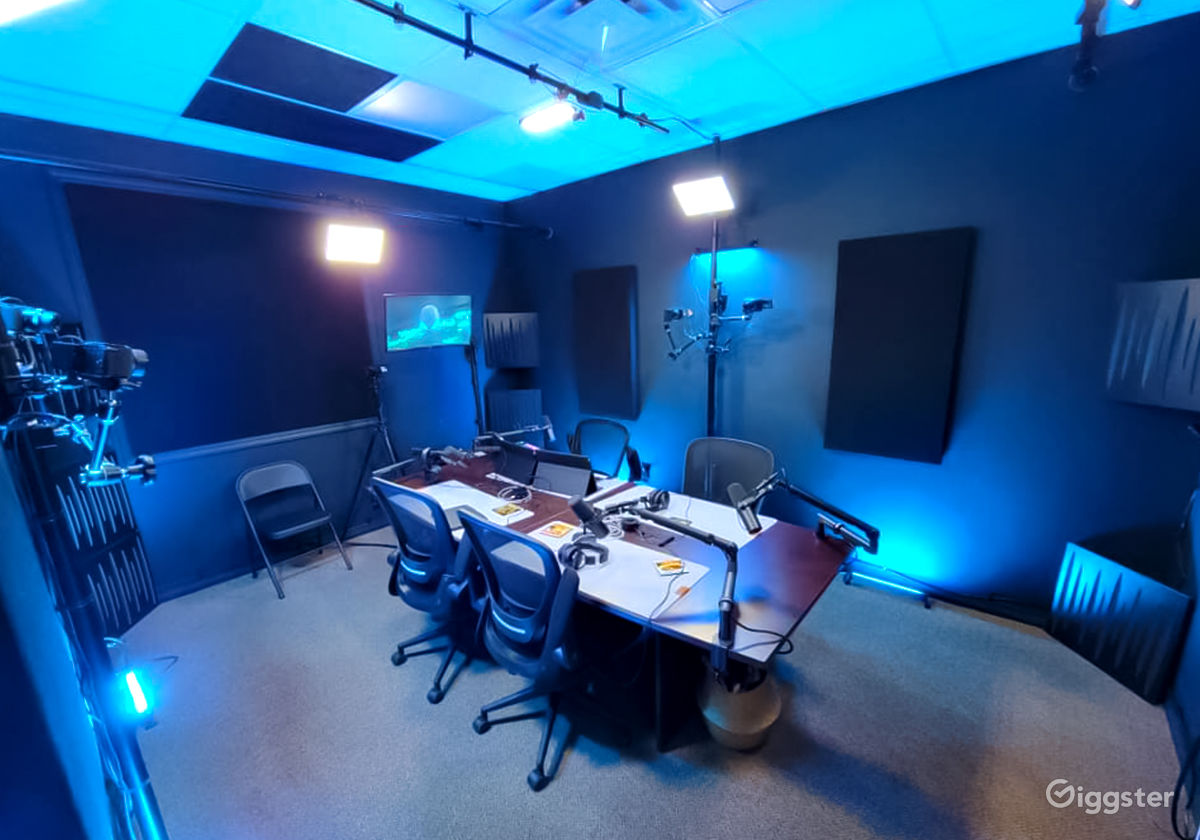 Podcast, YouTube, & Livestream Recording Studio | Rent this location on ...