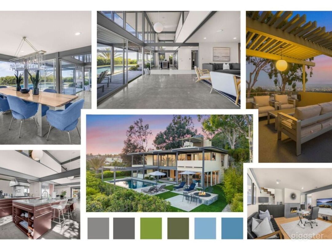 SLEEK ARCHITECTURAL GLASS HOUSE WITH POOL & MID-CENTURY LINE | Rent ...