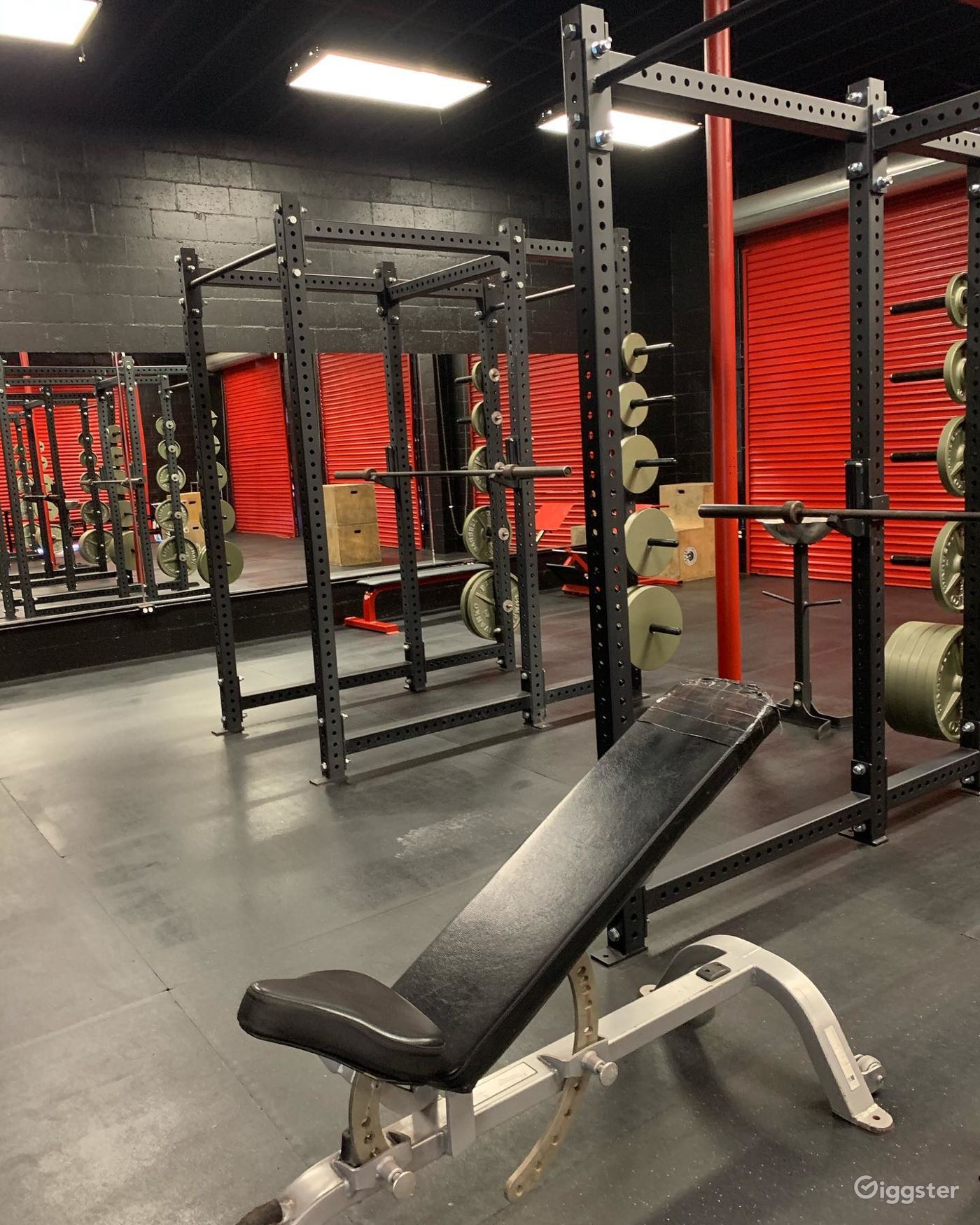 Industrial Style Gym Space for Production | Rent this location on Giggster