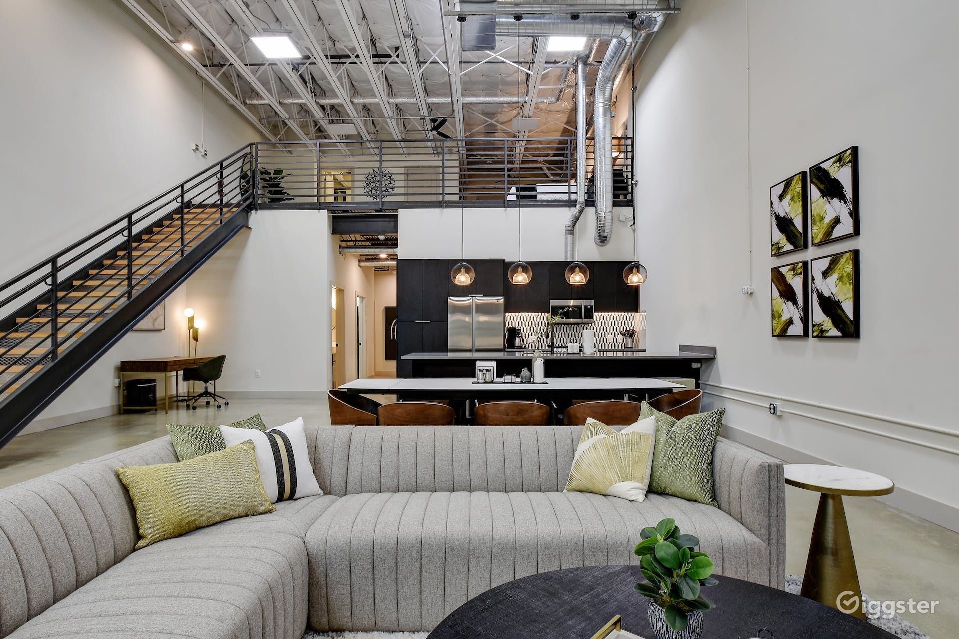 Luxury Loft | Chef's Kitchen + Open Floor Plan | Rent this location on ...