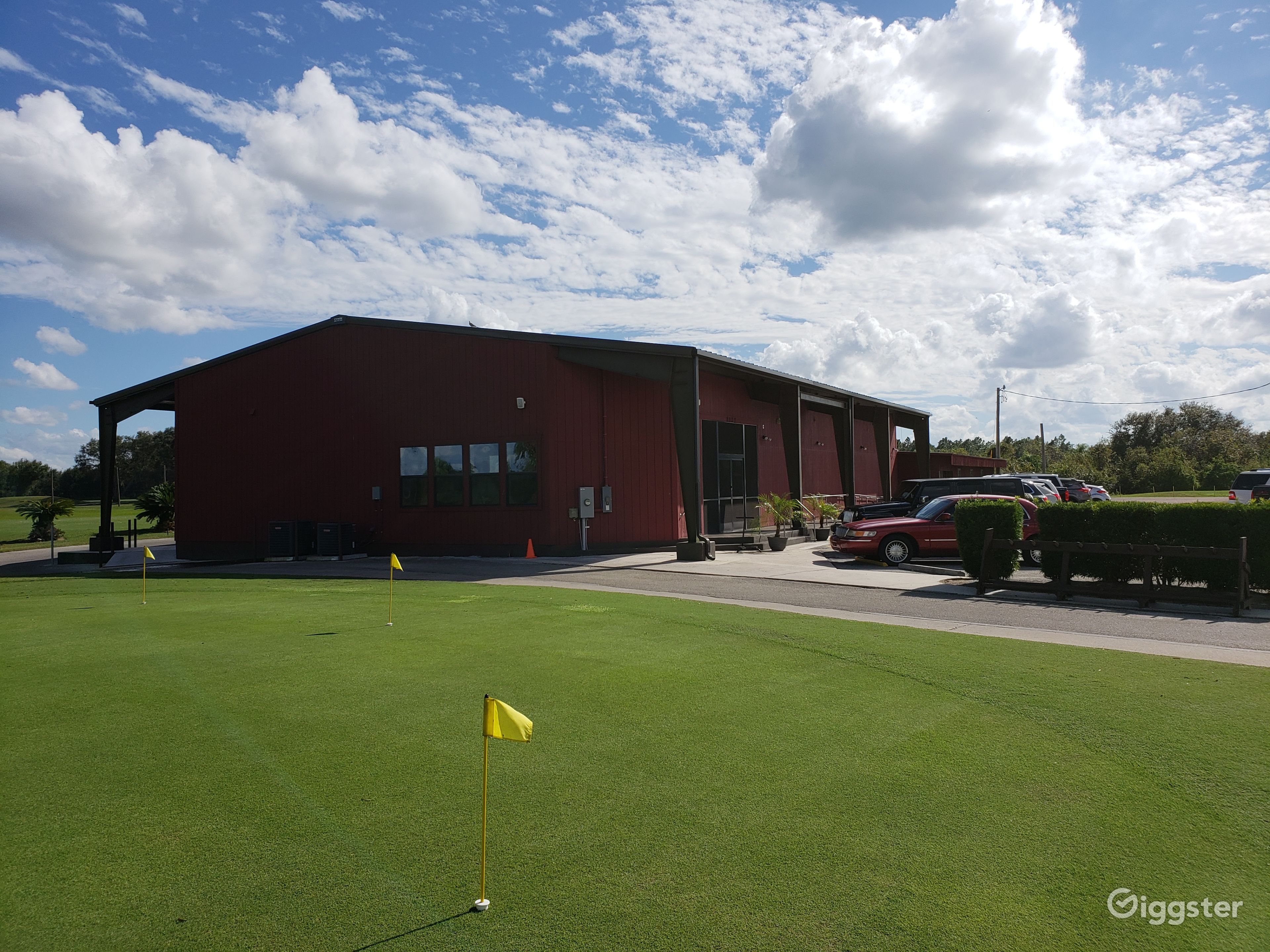Golf Course, Driving Range & Clubhouse | Rent this location on Giggster