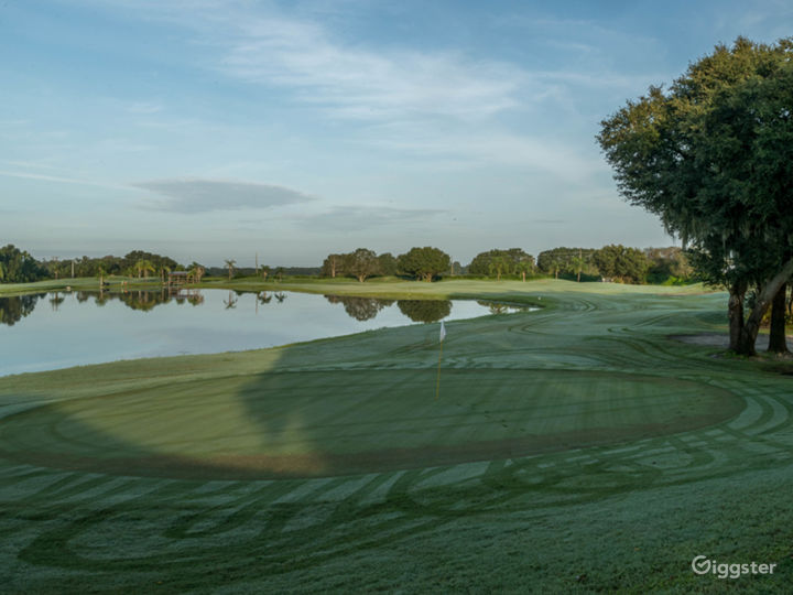 Golf Course, Driving Range & Clubhouse | Rent this location on Giggster