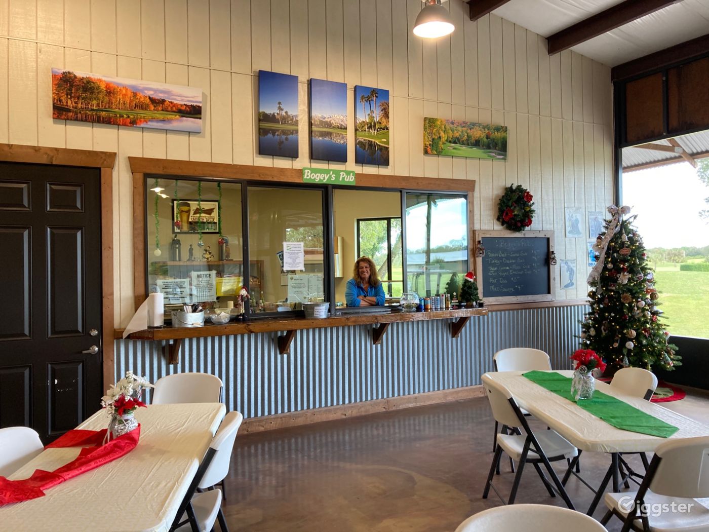 Golf Course, Driving Range & Clubhouse | Rent this location on Giggster