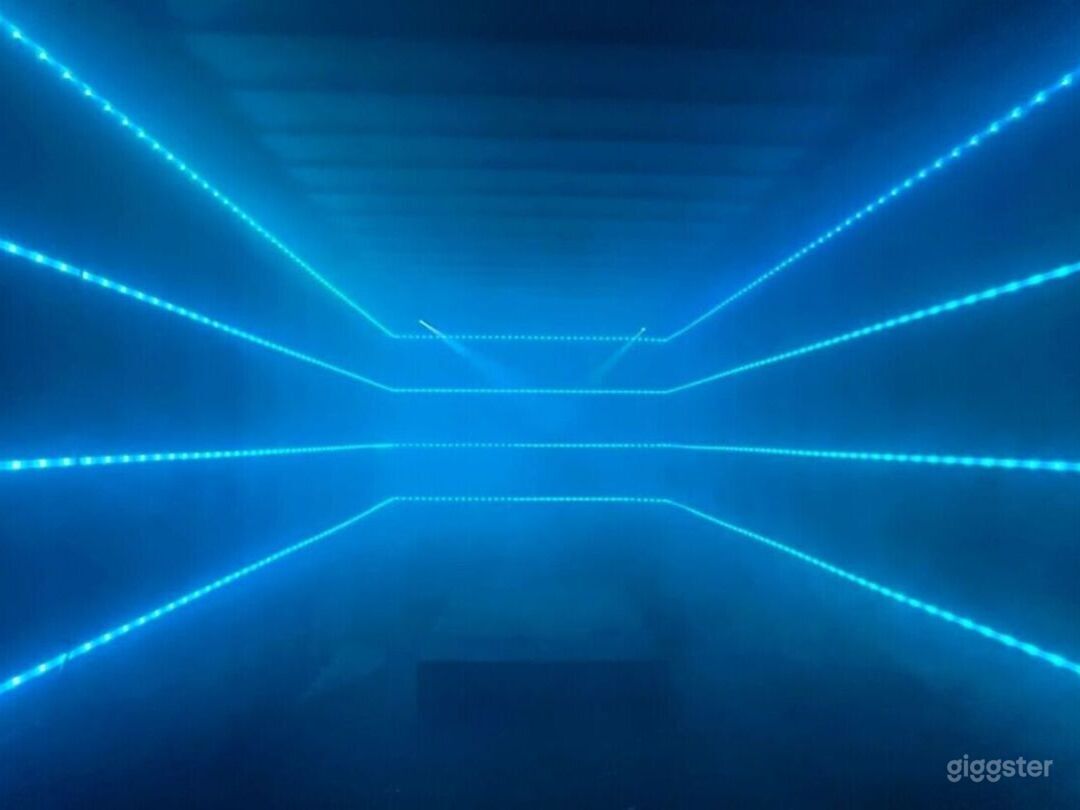 LED LIGHT WALL ROOM (smoking allowed) | Rent this location on Giggster