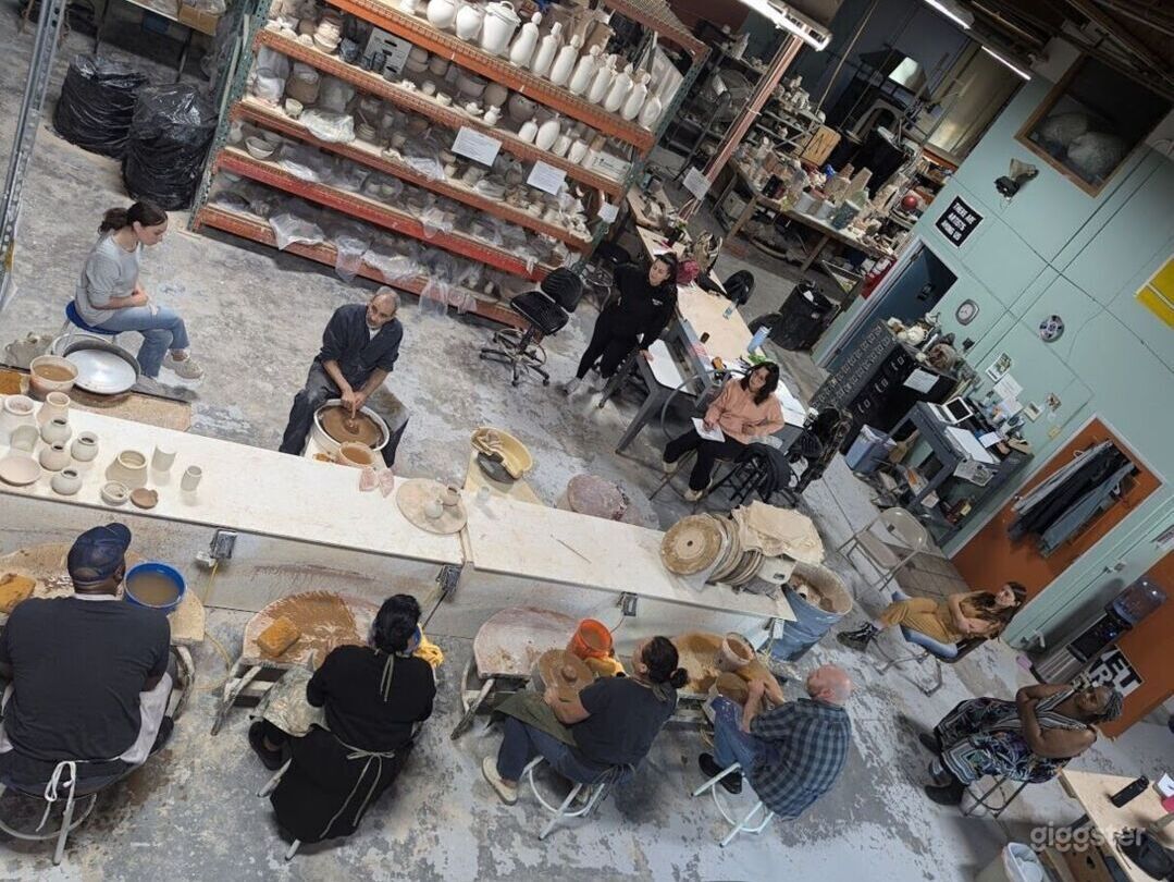 Ceramics, Art studio for rental | Rent this location on Giggster