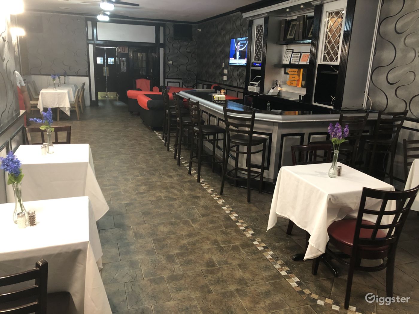 Spacious Retro Bar & Lounge with backyard patio in South Brooklyn ...