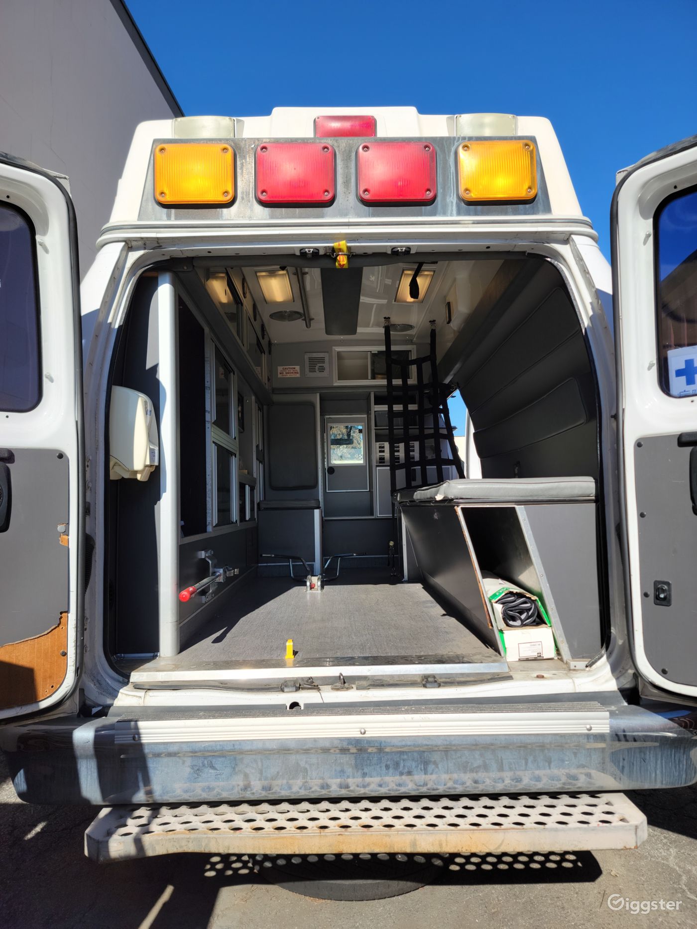 Ambulance set with lots of props | Rent this location on Giggster