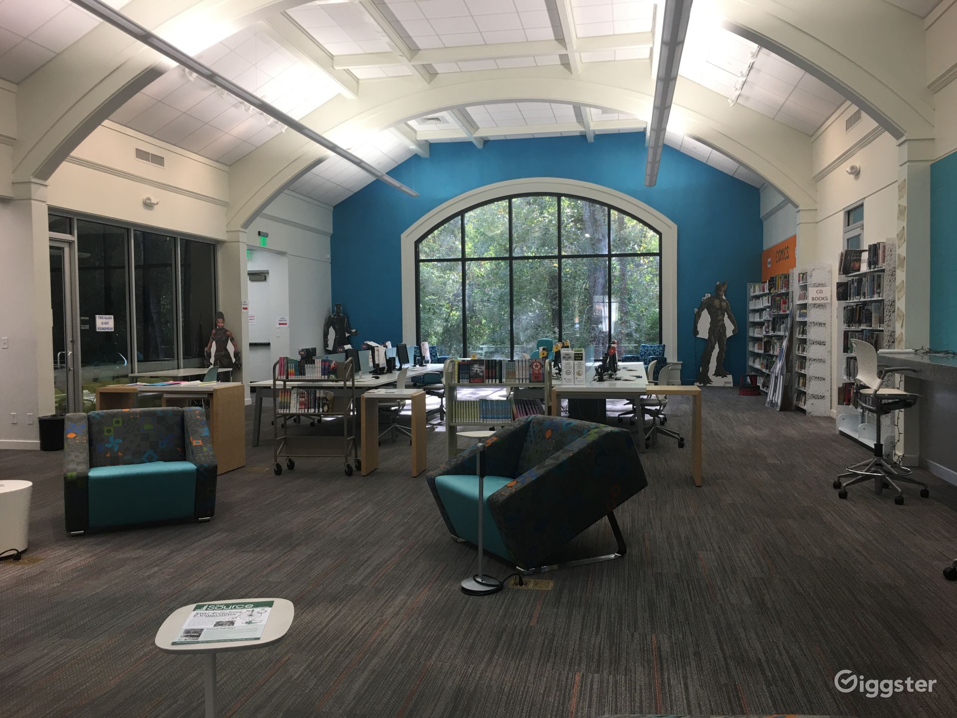 Public Library in Bluebonnet Regional Branch | Rent this location on ...