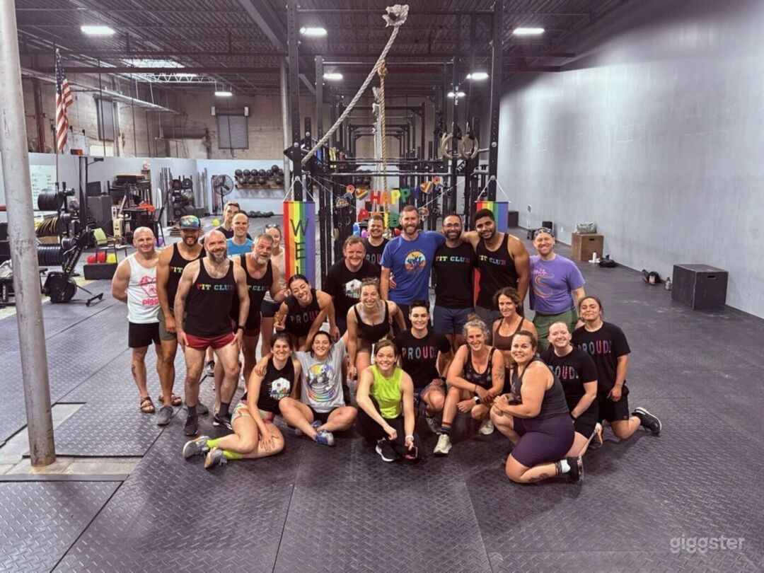 High-Energy 13,000 sq. ft. Industrial CrossFit Gym in Columbus | Rent ...