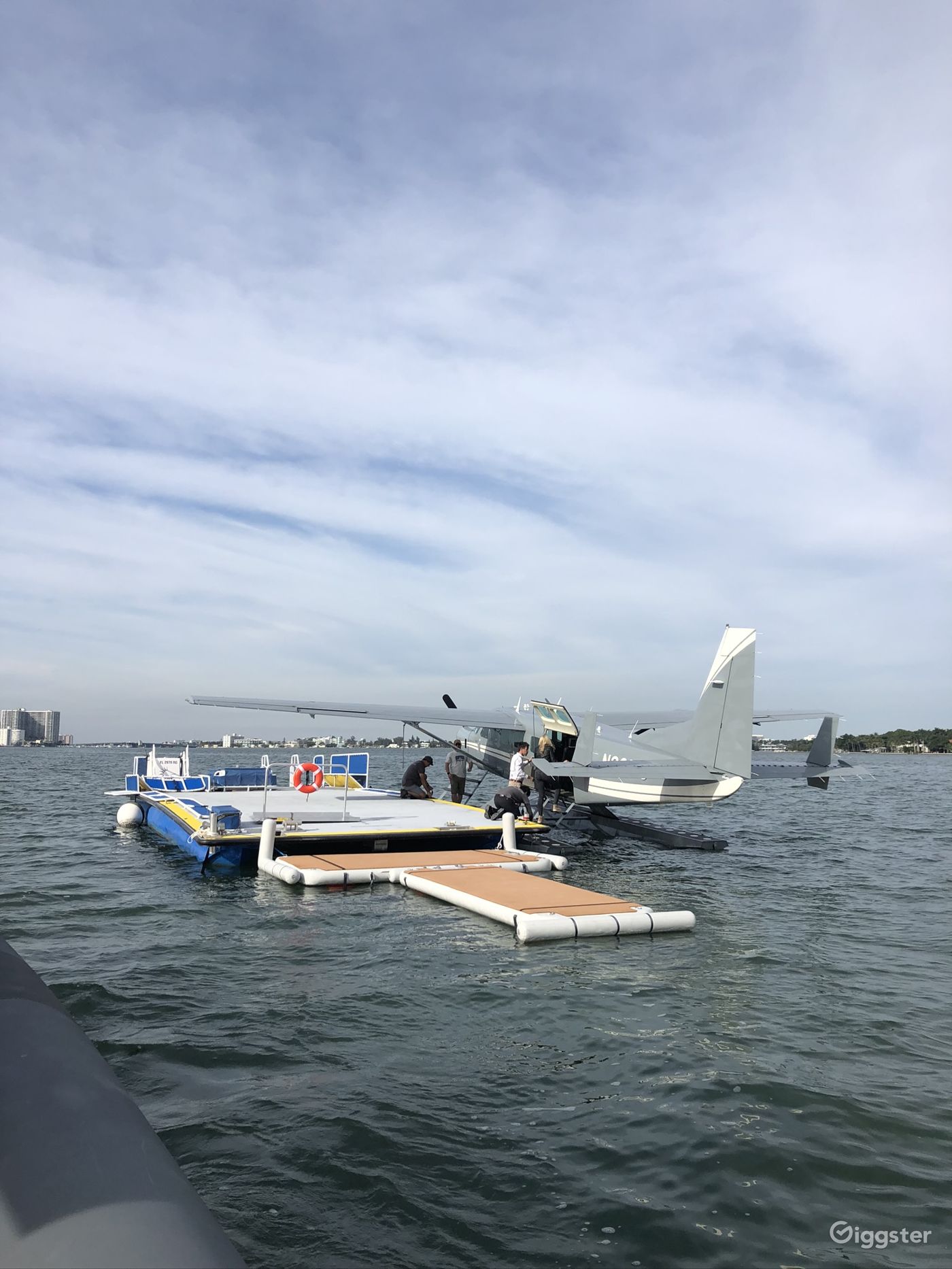 Heliboat®, Seaplane Dock - Open Deck Area Vessel | Rent this location ...