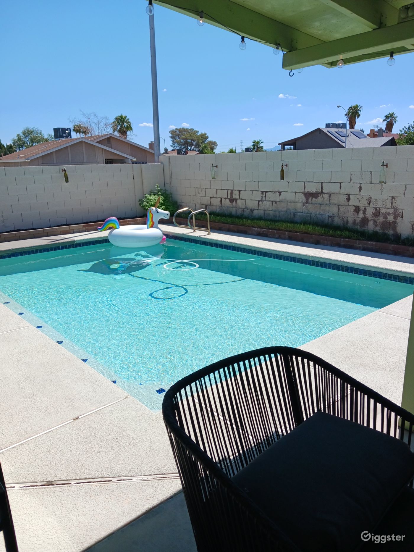 70s Style Las Vegas Pool House | Rent this location on Giggster