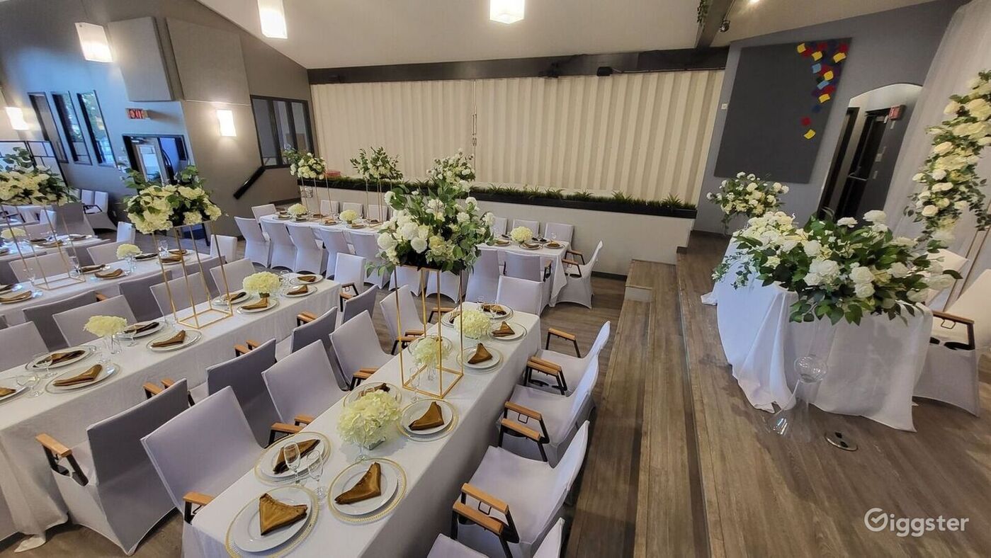 Beautiful Hall For Big Events | Rent this location on Giggster