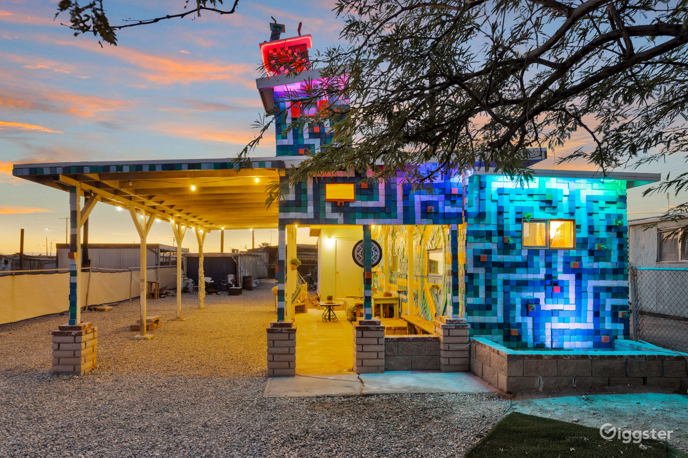 Artsy, unique, eccentric house by the Salton Sea | Rent this location ...