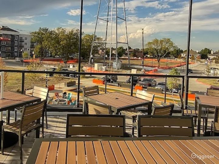 Terrace Patio with Great Views in Little Elm | Rent this location on ...