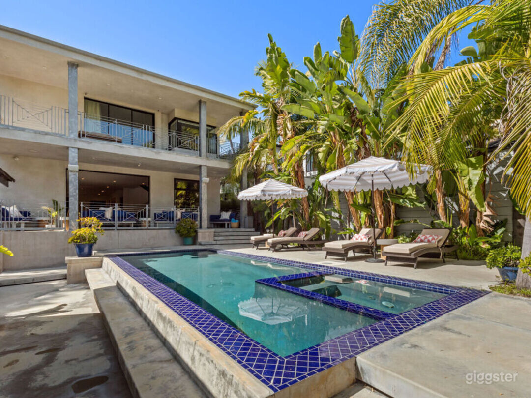 Runyon Canyon Mid-Century Modern Home w/ Pool, Spa & Patio | Rent this ...