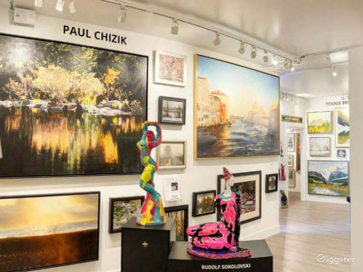 Astounding Art Gallery | Rent this location on Giggster
