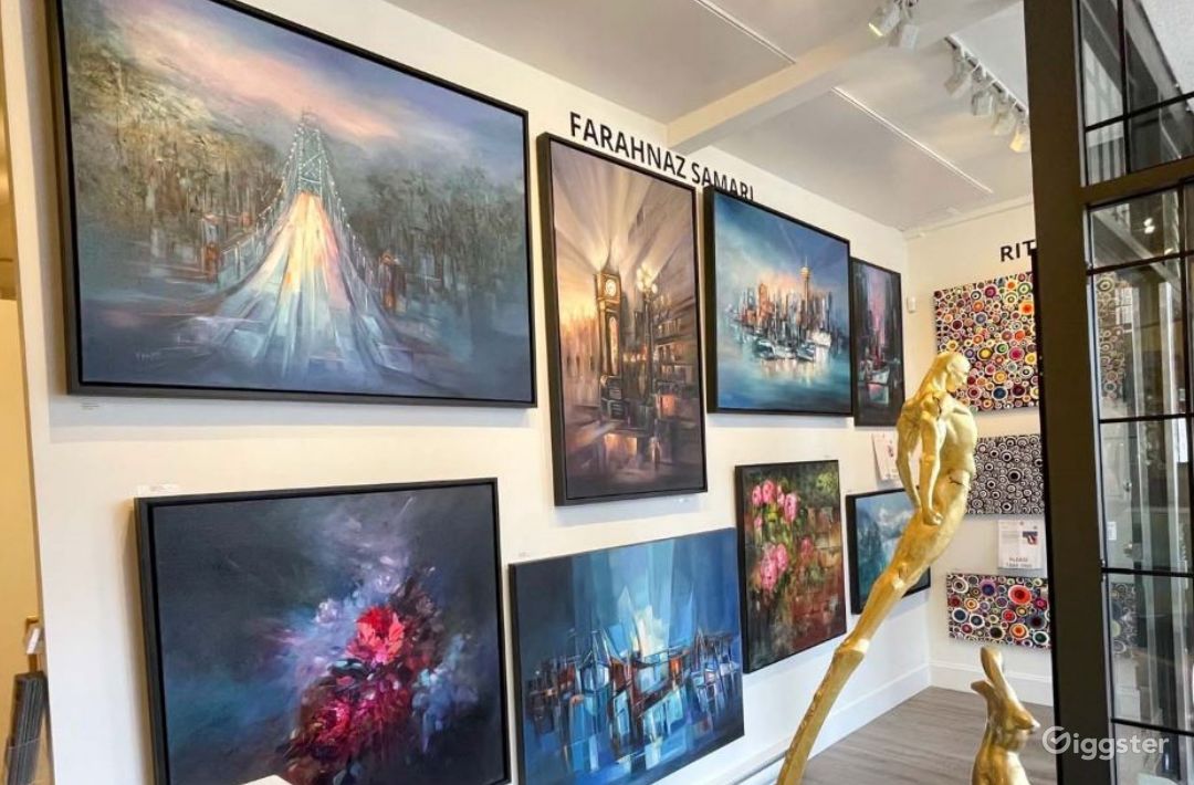 Astounding Art Gallery | Rent this location on Giggster