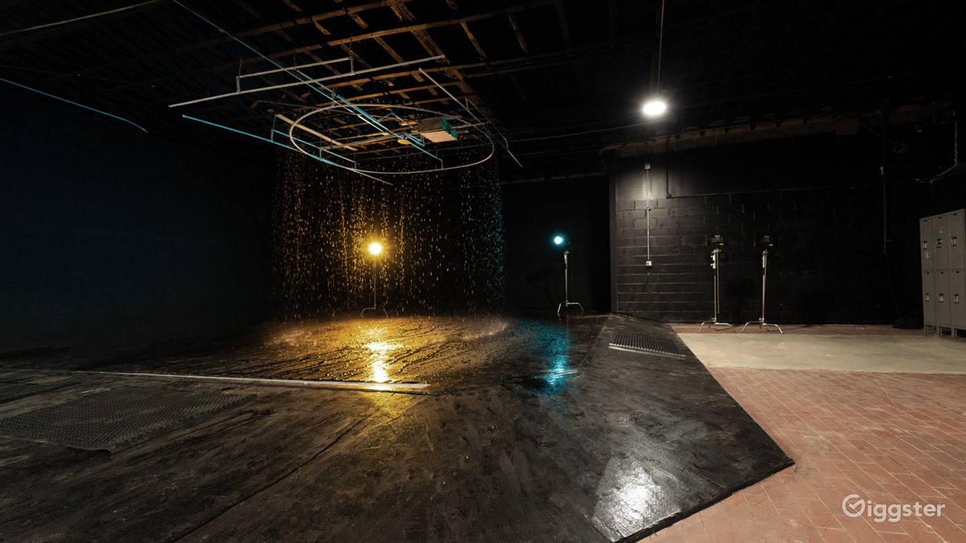 Car Studio with Black Cyc wall & Rain Features | Rent this location on ...
