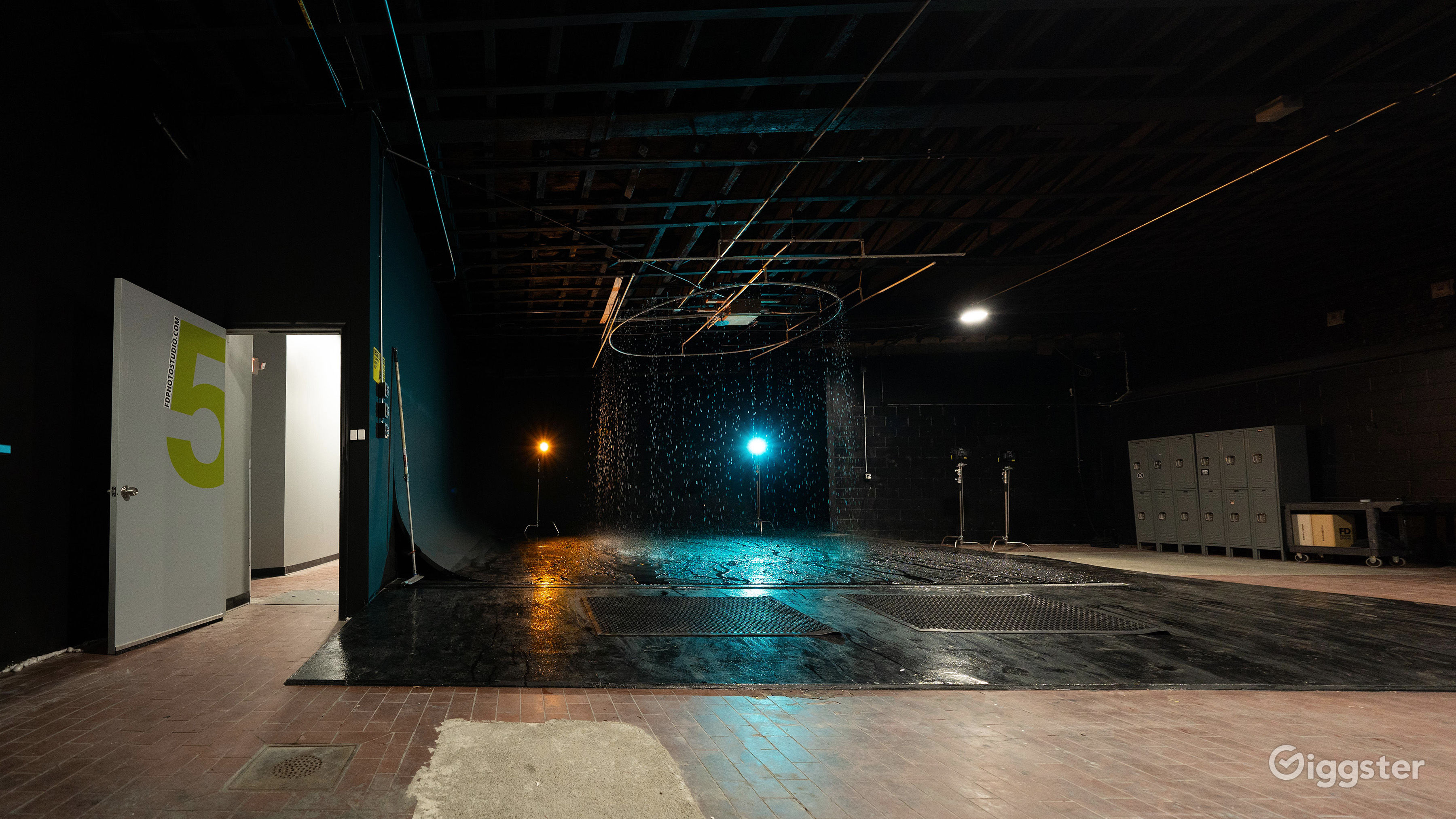 Car Studio with Black Cyc wall & Rain Features | Rent this location on ...