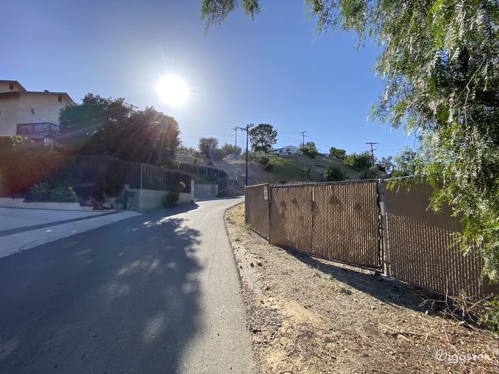 Open Lot in a residential area | Rent this location on Giggster