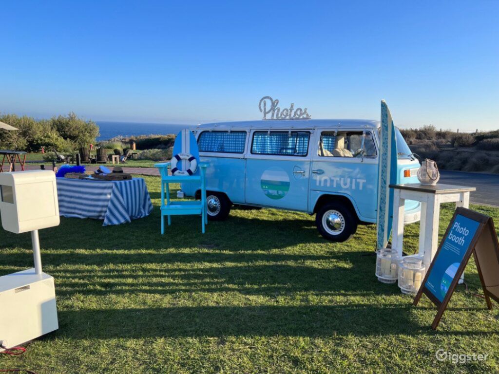 1973 Volkswagen Bus Booth | Rent this location on Giggster