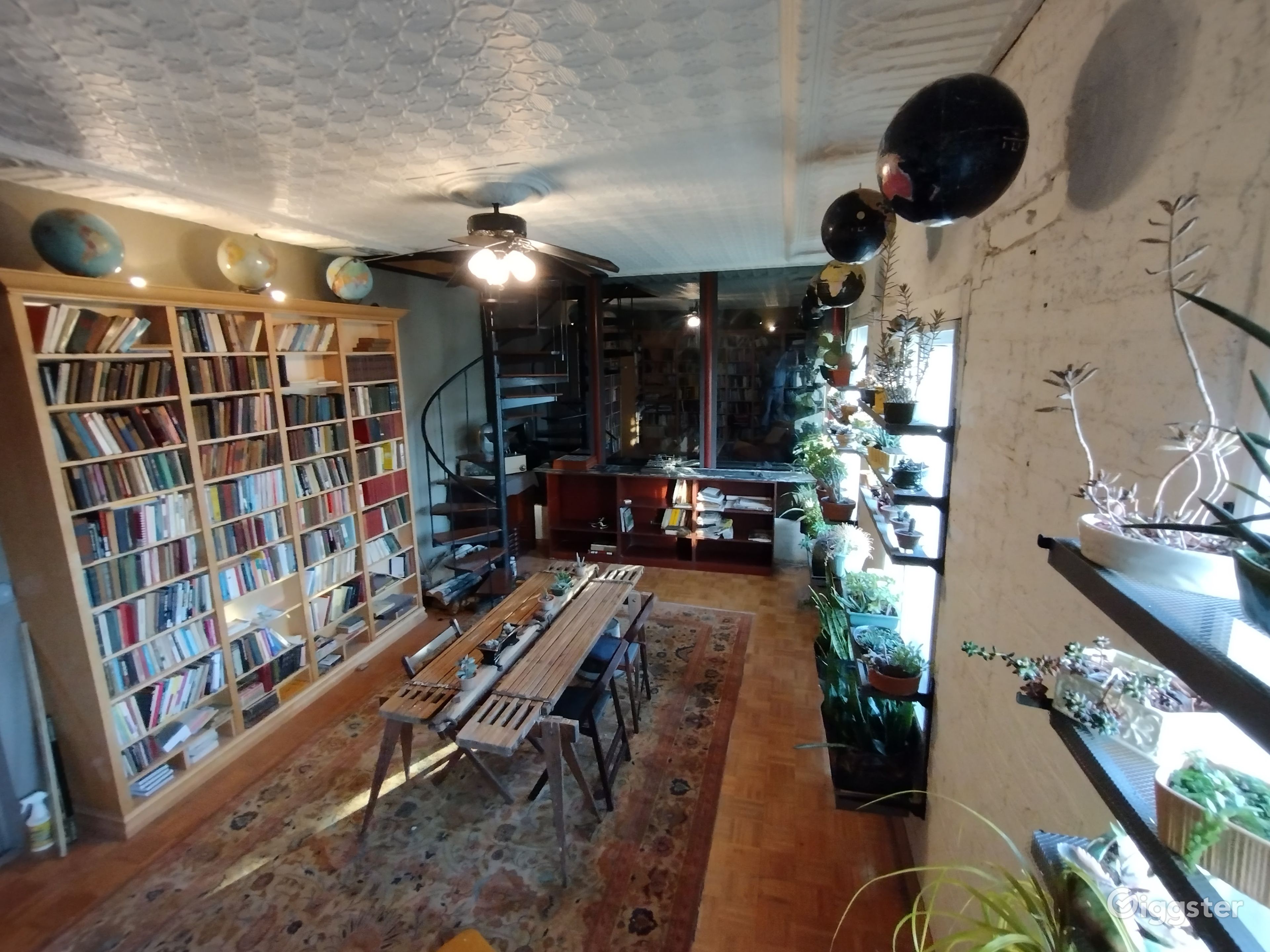 Williamsburg Library in a 1920's Warehouse | Rent this location on Giggster