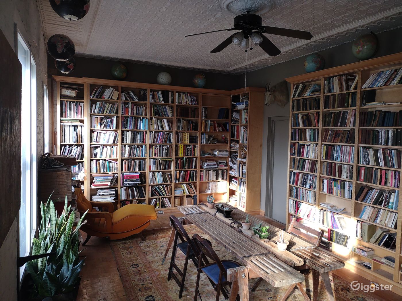 Williamsburg Library in a 1920's Warehouse | Rent this location on Giggster