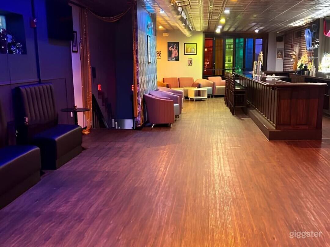 Versatile Open-Concept Upstairs Lounge | Rent this location on Giggster