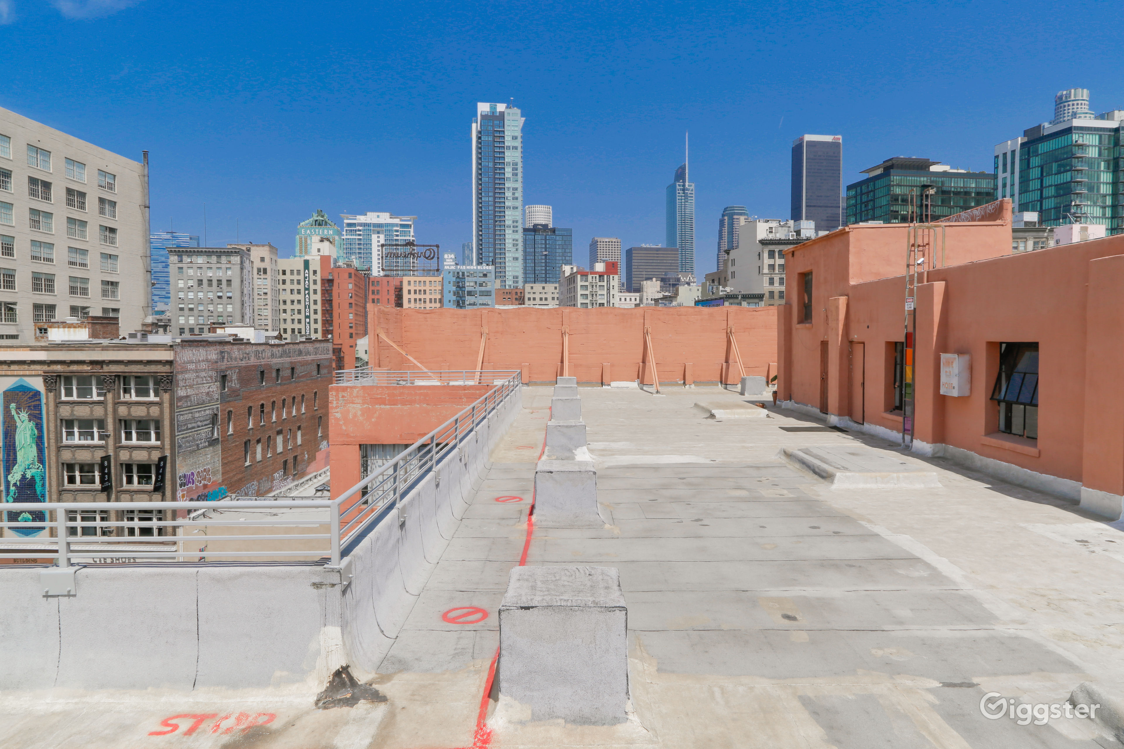 DTLA Rooftop with Los Angeles Views -Photo/Video | Rent this location ...