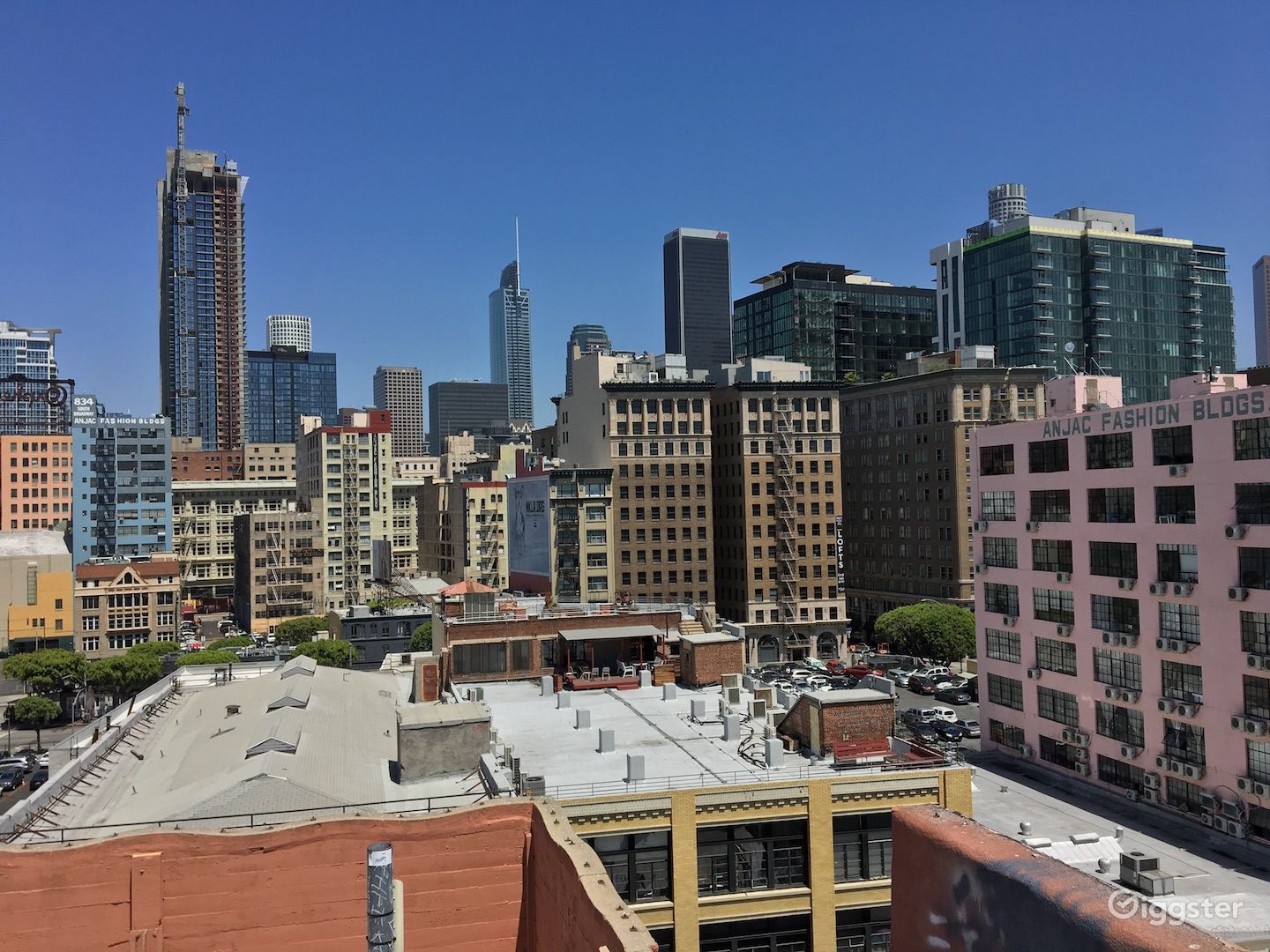 DTLA Rooftop with Los Angeles Views -Photo/Video | Rent this location ...