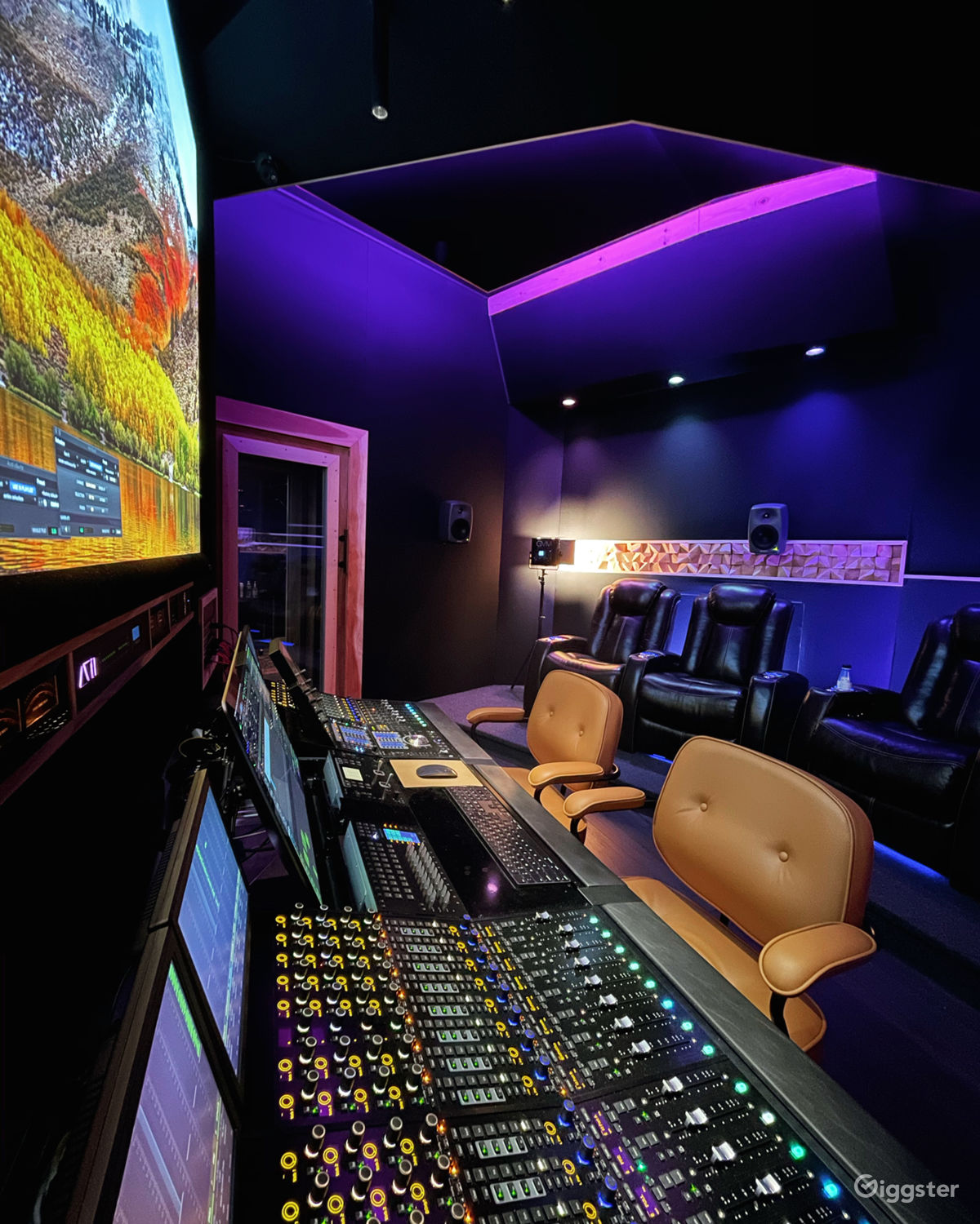 State-of-the-art Recording Studio w/ 130in. Screen | Rent this location ...