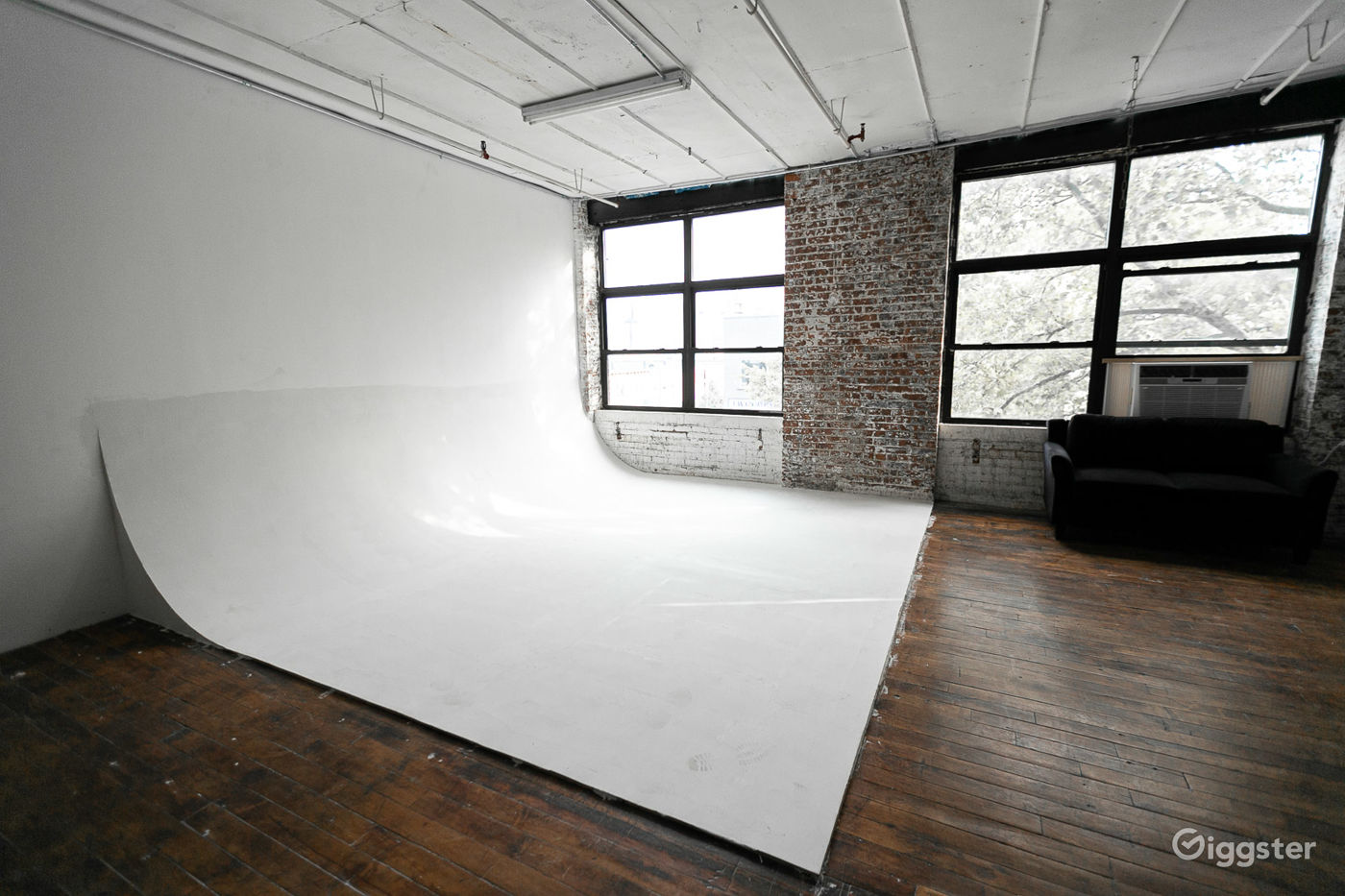 Studio with White Cyclorama Wall | Rent this location on Giggster
