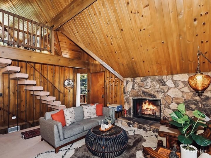 Graceland Vintage 60s 70s A Frame Retro Cabin | Rent this location on ...