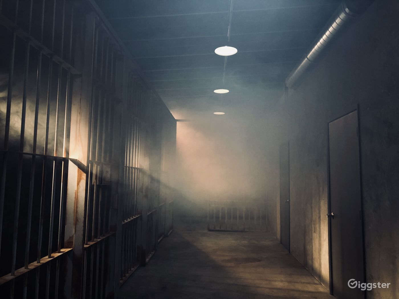 Jail Standing Set Prison Cell Hallway for Filming | Rent this location ...