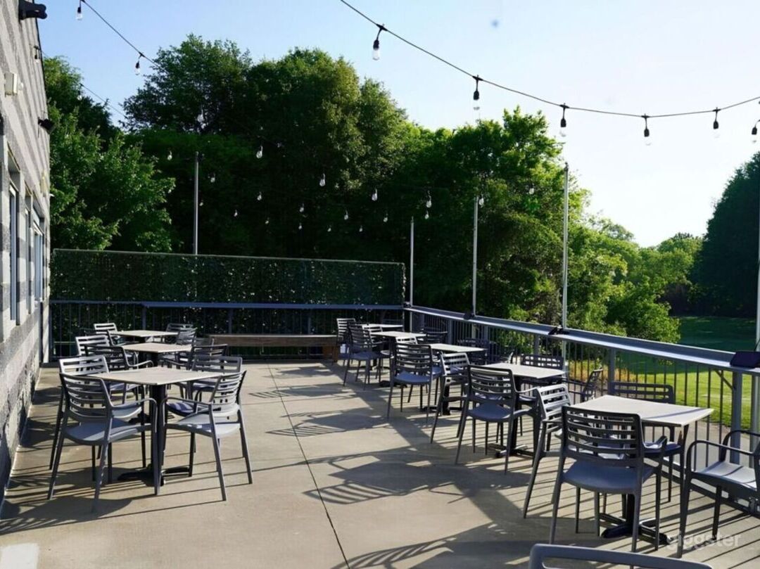 The Overlook - Outdoor Patio | Rent this location on Giggster