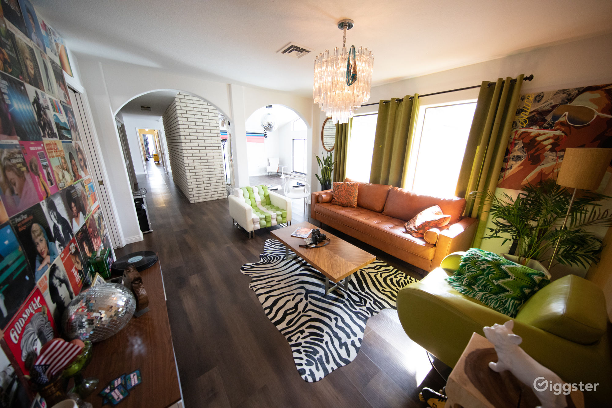 Retro style house with open colorful vibes! | Rent this location on ...