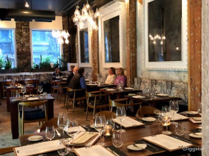 Rustic-Chic Restaurant with Exposed Brick Walls in Toronto | Rent this ...
