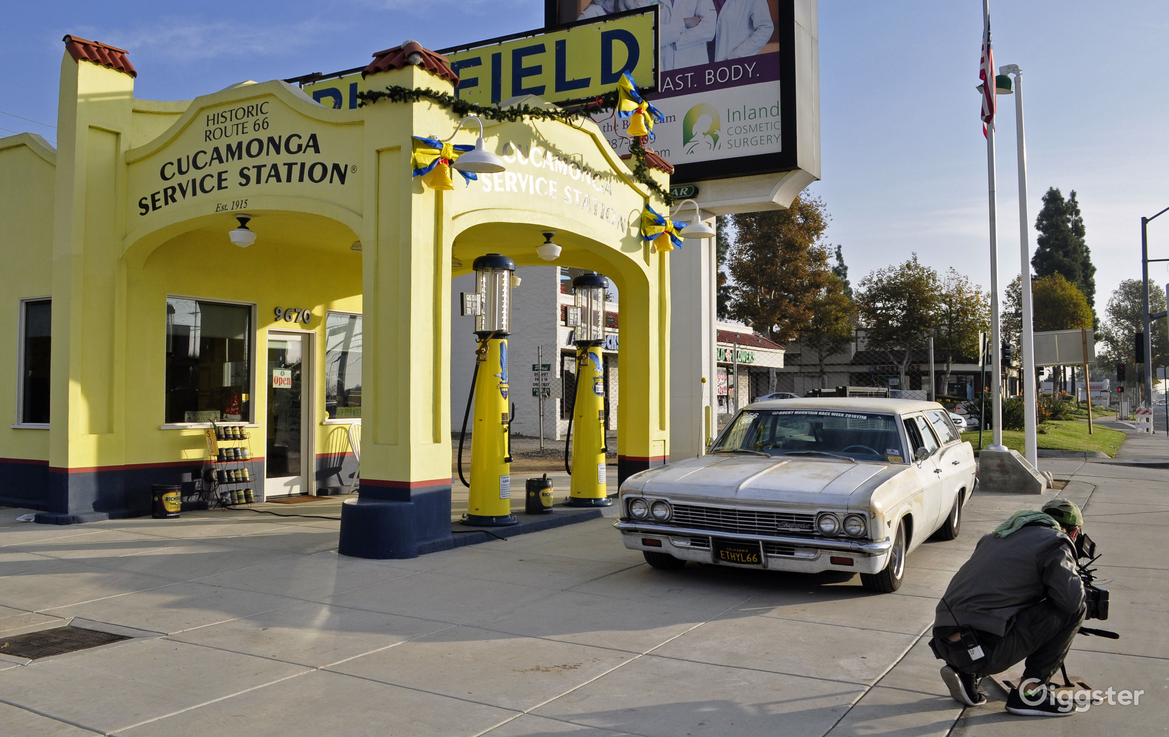 Historic Service Station | Rent this location on Giggster